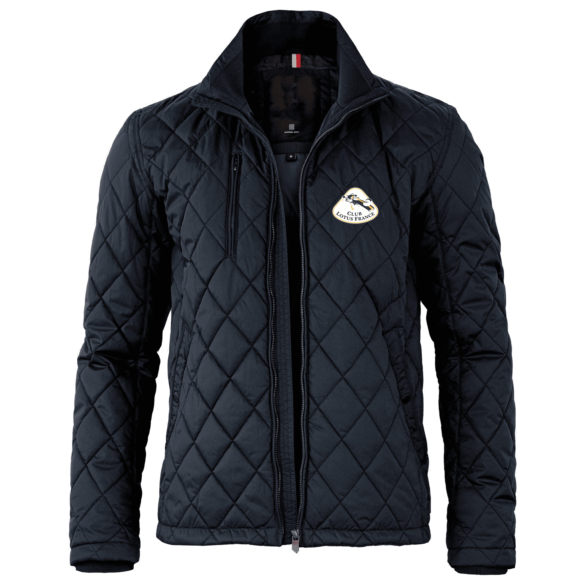 Veste Matelassée Homme Personnalisée En Broderie Lotus